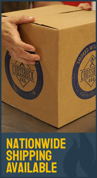 Crossbuck BBQ | Shipping Craft American BBQ from Farmers Branch, TX